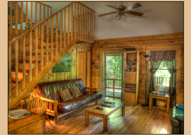 Bryson City Vacation Rentals - Cabin - Two-Bedroom Log Cabin with Loft ...